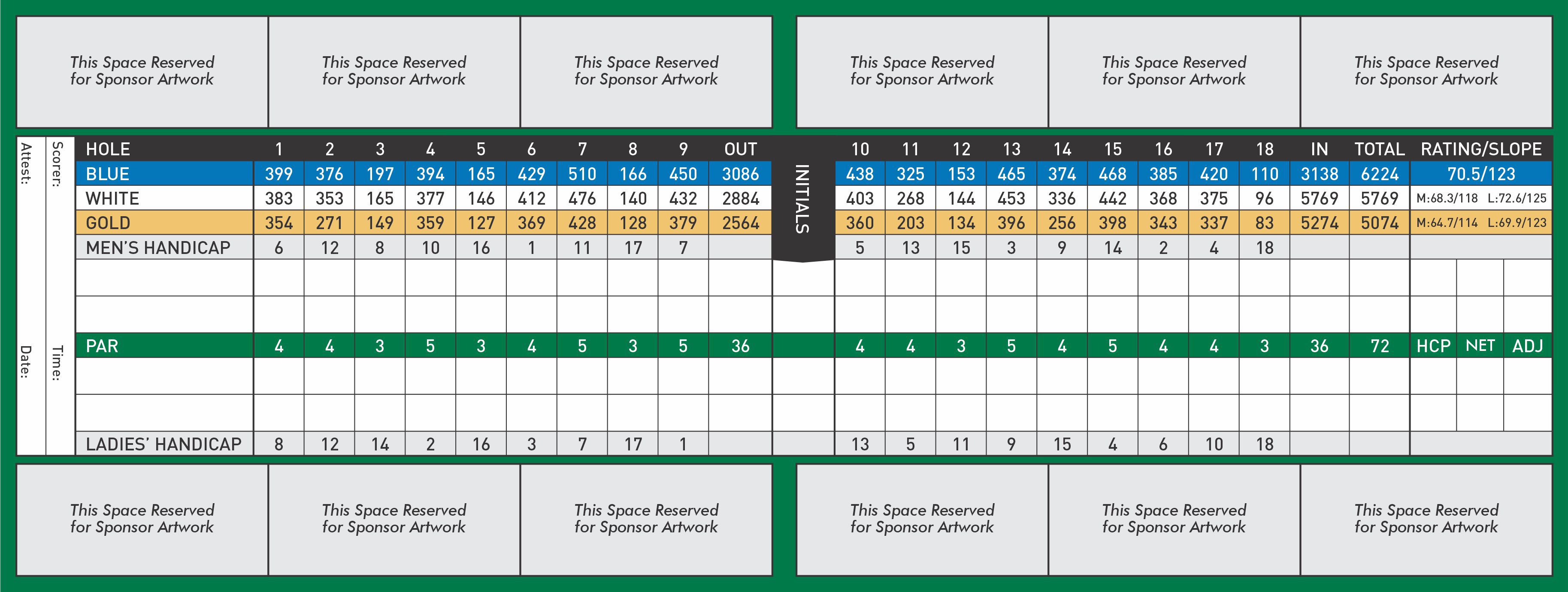 Course Info - Spring Meadow Golf Club