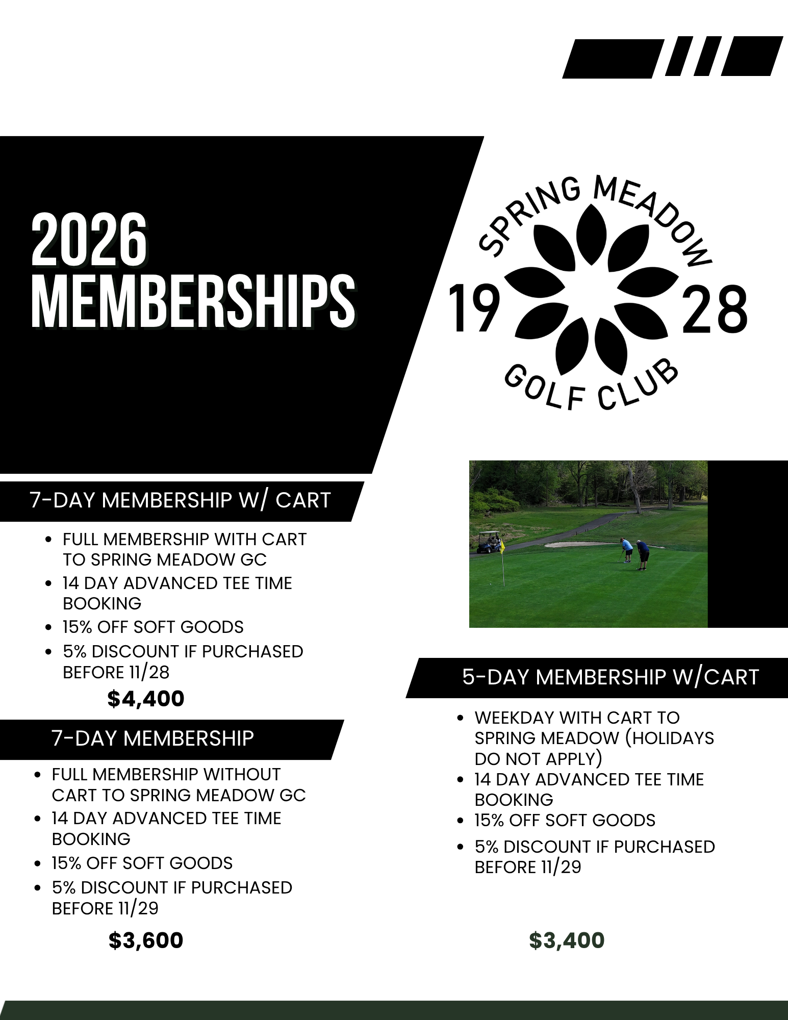 Membership - Spring Meadow Golf Club